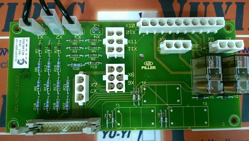 PILLER TE-G337-B001-01 BOARD 00.4.492.1163 - 裕益科技自動化設備可程式編碼器PLC分散式控制系統DCS
