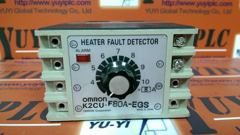 OMRON K2CU-F-GS / K2CU-F80A-EGS HEATER FAULT - 裕益科技自動化設備可程式編碼器PLC分散式控制系統DCS