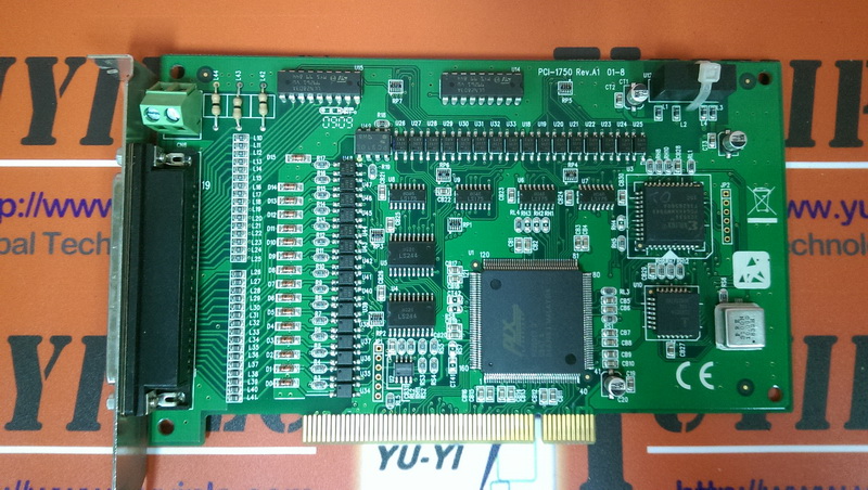 ADVANTECH PC-1750 - 裕益科技自動化設備可程式編碼器PLC分散式控制系統DCS