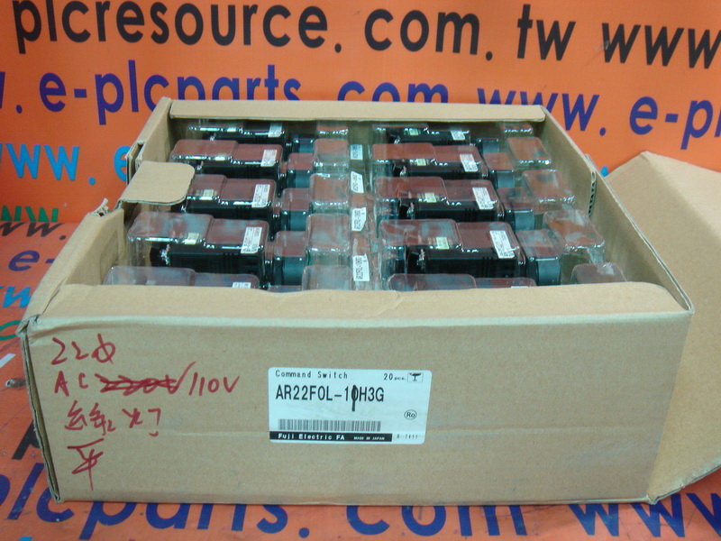 FUJI AR22FOL-10H3G COMMAND SWITCH - 裕益科技自動化設備可程式編碼器PLC分散式控制系統DCS