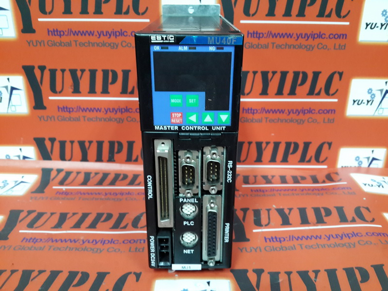 ESTIC SERVO NUTRUNNER MASTER CONTROL UNIT ENRZ-MU40F - 裕益科技自動化設備可程式編碼器 ...