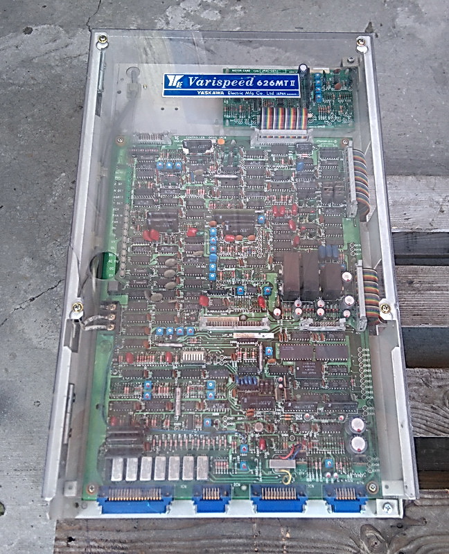 YASKAWA VARISPEED DRIVER 626MT II - 裕益科技自動化設備可程式編碼器PLC分散式控制系統DCS