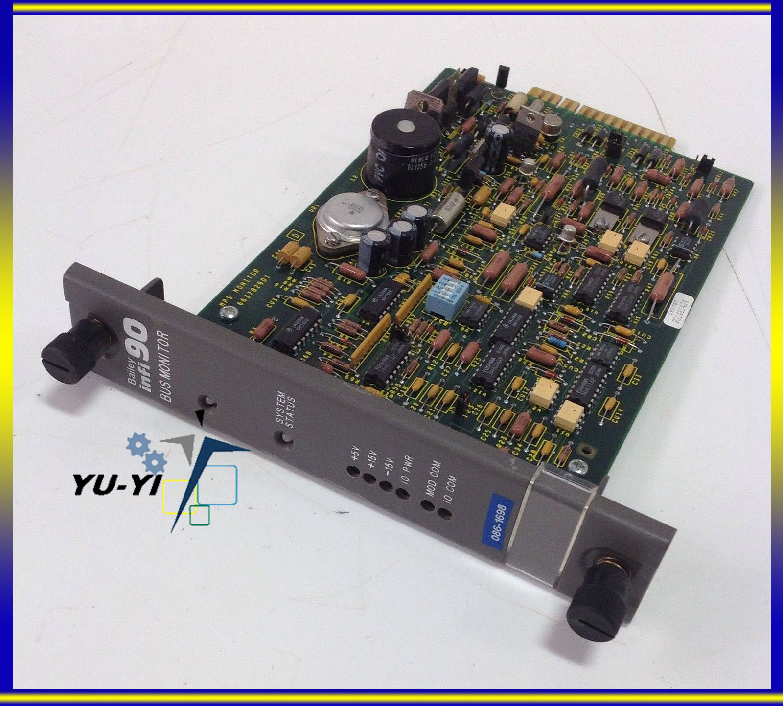 ABB BAILEY INFI 90 BUS MONITOR MODULE 6637830E1 - PLC DCS SERVO Control ...