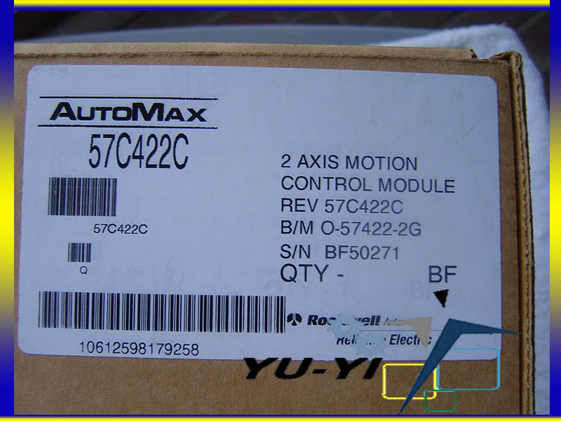 Reliance AutoMax Motion Control Module 57C422C - 裕益科技自動化設備可程式編碼器PLC分散式 ...