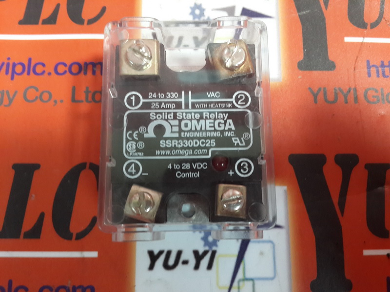 OMEGA SSR330DC25 SOLID STATE RELAY - 裕益科技自動化設備可程式編碼器PLC分散式控制系統DCS