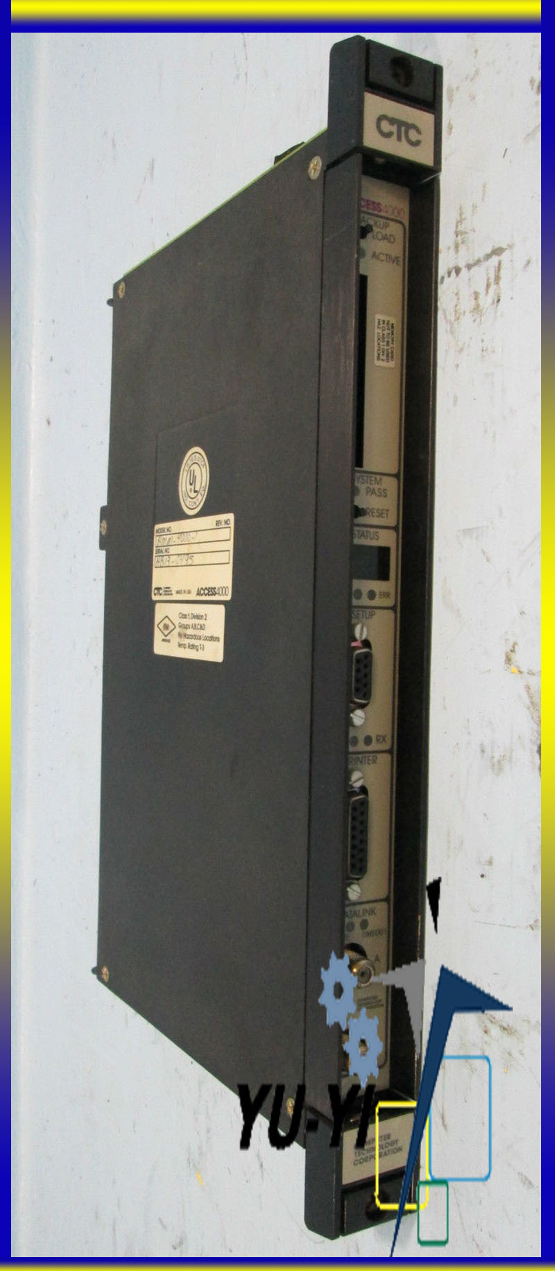Reliance Computer Technology Corporation CTC Access 4000 AMM-4000-1 PLC ...