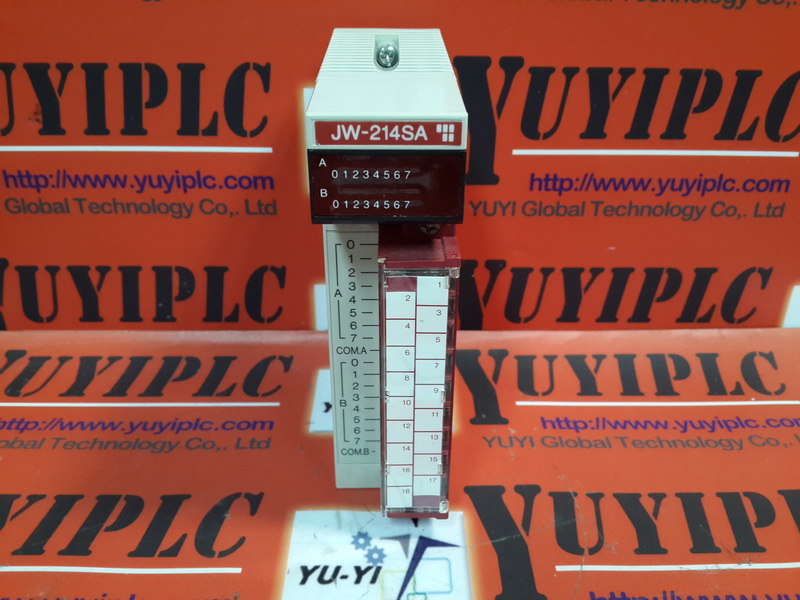 SHARP JW-214SA RELAY OUTPUT MODULE - 裕益科技自動化設備可程式編碼器PLC分散式控制系統DCS