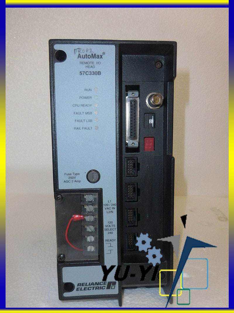 Reliance Electric AutoMax Remote IO Head 57C330B - PLC DCS SERVO ...