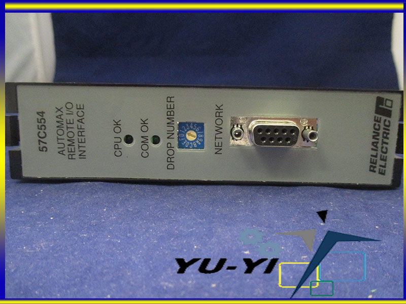 Reliance Electric 57C554 Automax Remote IO Interface - PLC DCS SERVO ...