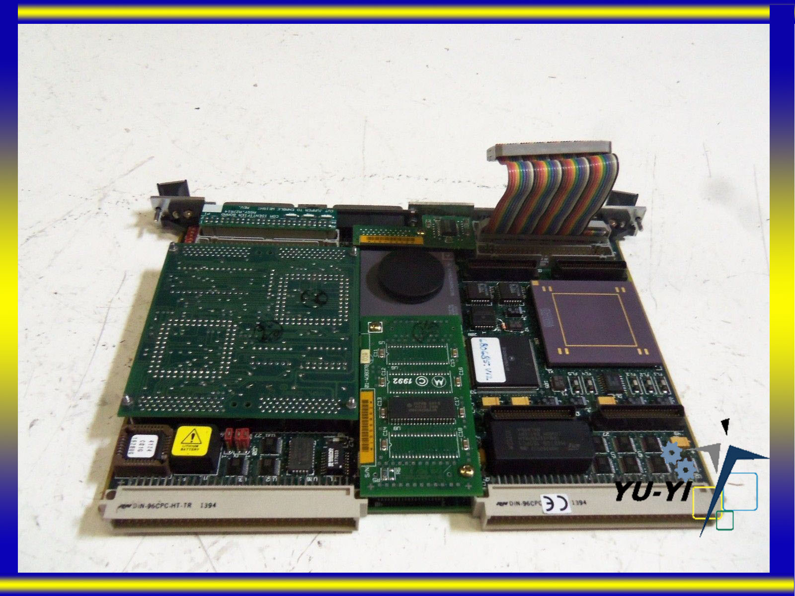 MOTOROLA CPU MODULE MVME 162-01 - PLC DCS SERVO Control MOTOR POWER SUPPLY IPC ROBOT