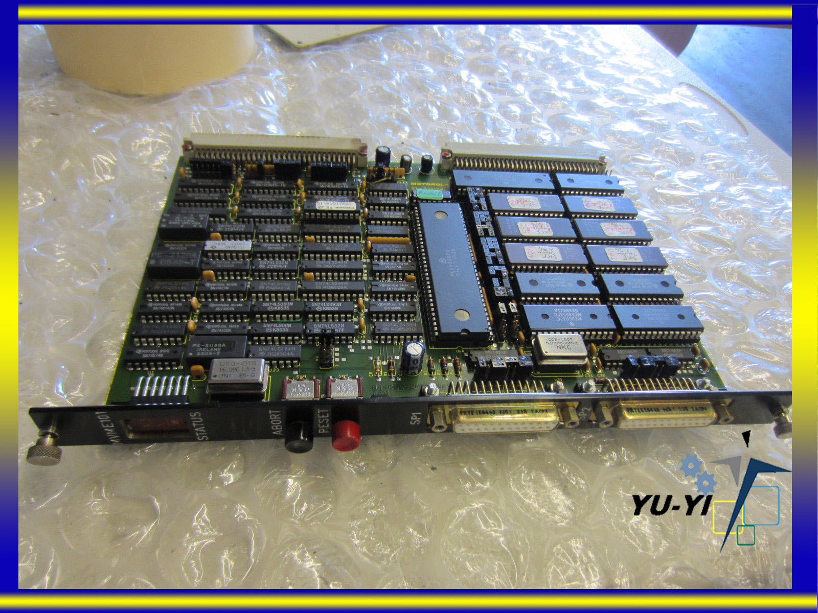MOTOROLA 01-G3012M01 84-G8012M01 BOARD MVME101 01G3012M01 - PLC DCS ...