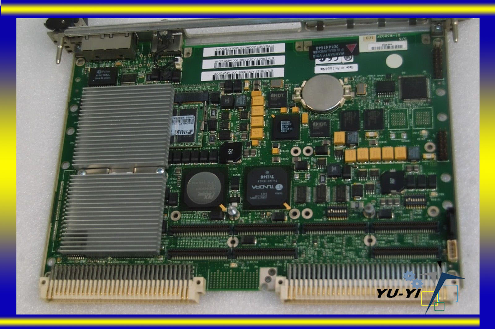 MOTOROLA EMERSON MVME 3100 BOARD SM-411,01-W3893F 12B - PLC DCS SERVO Control MOTOR POWER SUPPLY ...