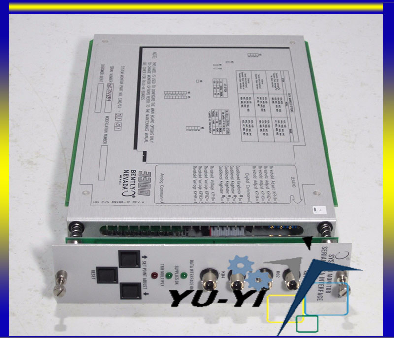 BENTLY NEVADA 3300/03 SYSTEM MONITOR SERIAL DATA INTERFACE 3303/03-02 ...
