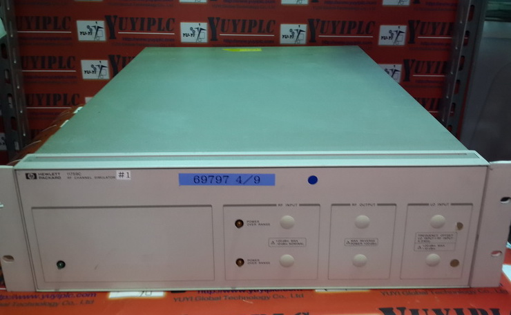 HP 11759C RF CHANNEL SIMULATOR - PLC DCS SERVO Control MOTOR POWER ...