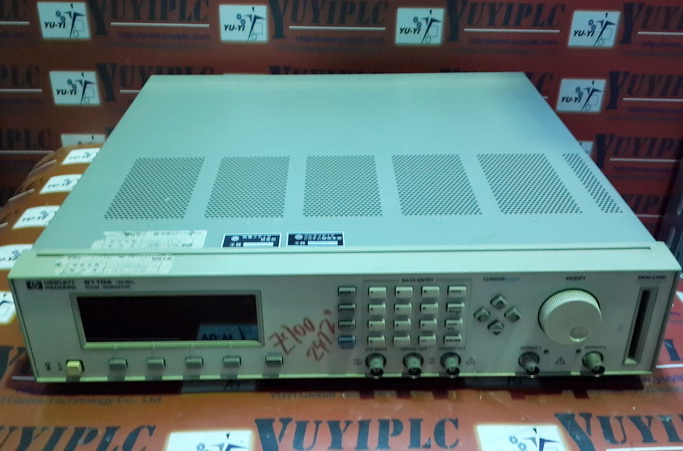 HP 8110A PULSE GENERATOR - 裕益科技自動化設備可程式編碼器PLC分散式控制系統DCS