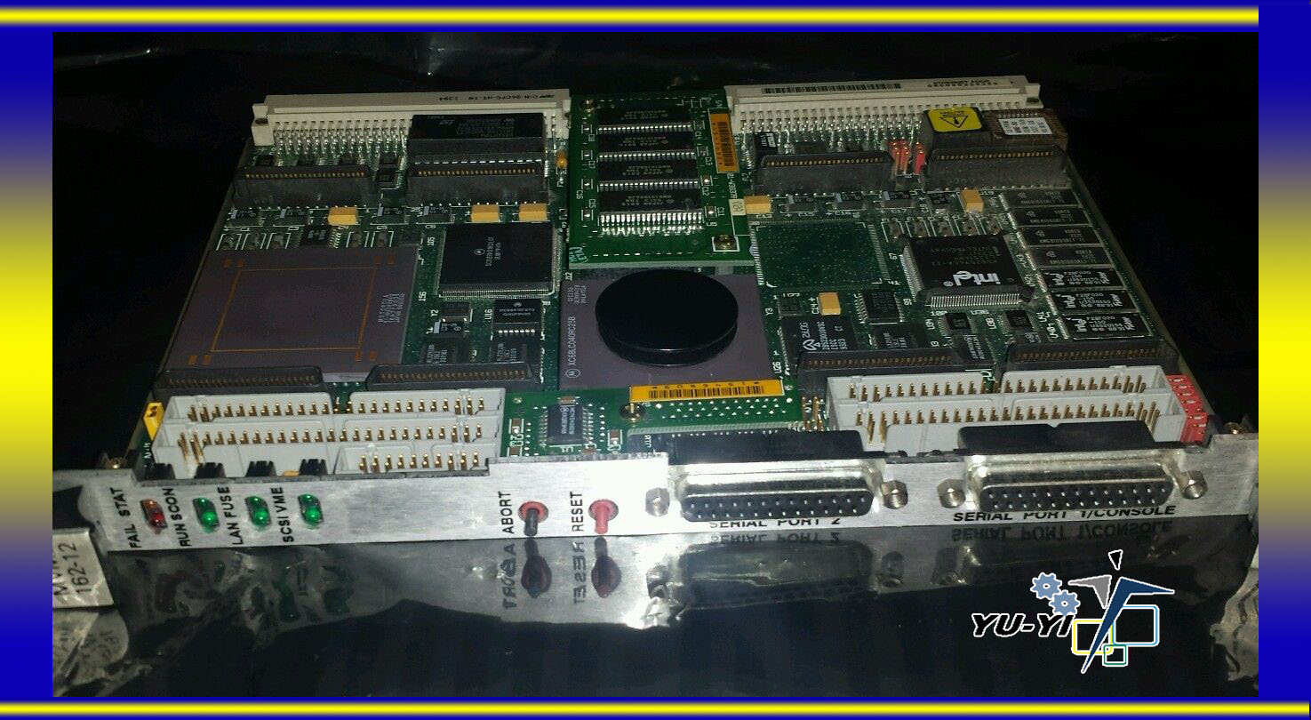 Motorola MVME 162-12 VME CPU Board - 裕益科技自動化設備可程式編碼器PLC分散式控制系統DCS