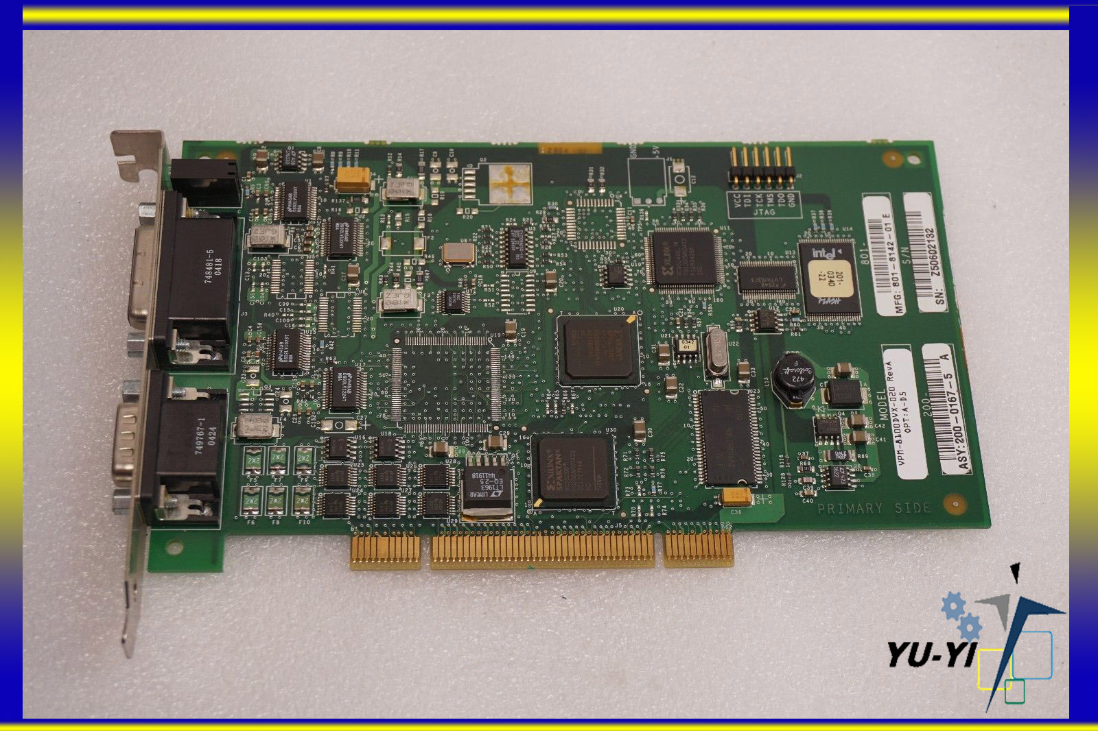 COGNEX BOARD VPM-8100DVX-020 Rev A OPTA-D5 ,200-0167-5 A, VM35A 203 ...