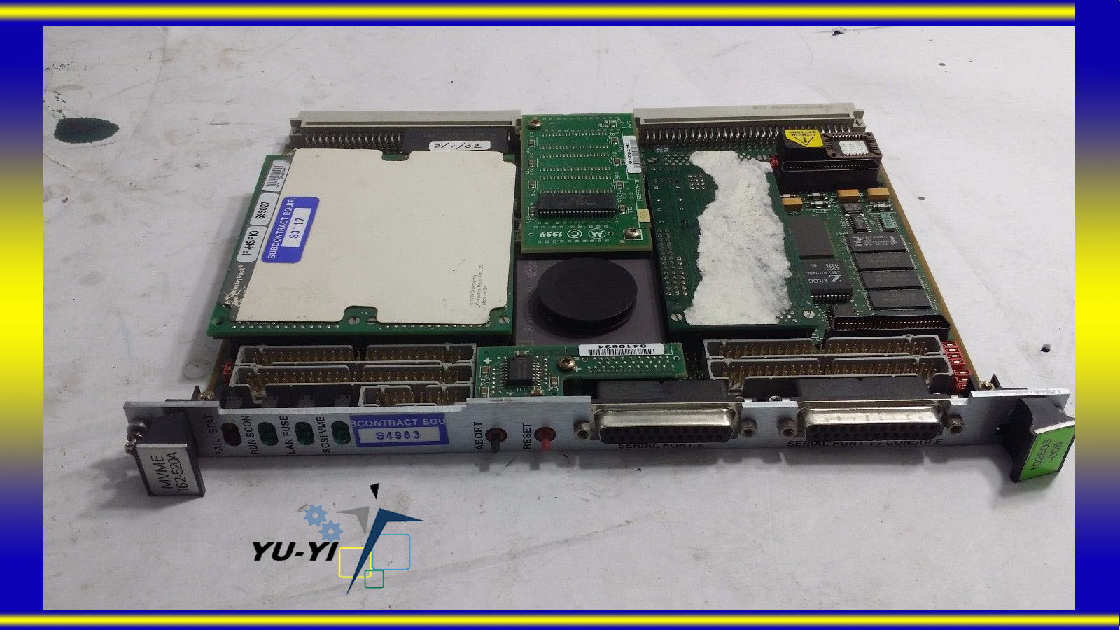 MOTOROLA MVME 162-520A IP-HSP10 IP-MP - PLC DCS SERVO Control MOTOR ...