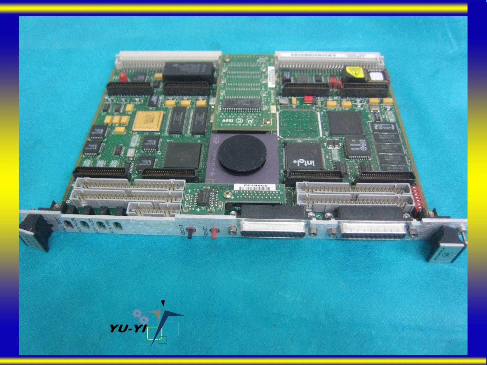 MOTOROLA MVME 162-522A 01-W3960B MVME162-522A VME BOARD - PLC DCS SERVO Control MOTOR POWER ...