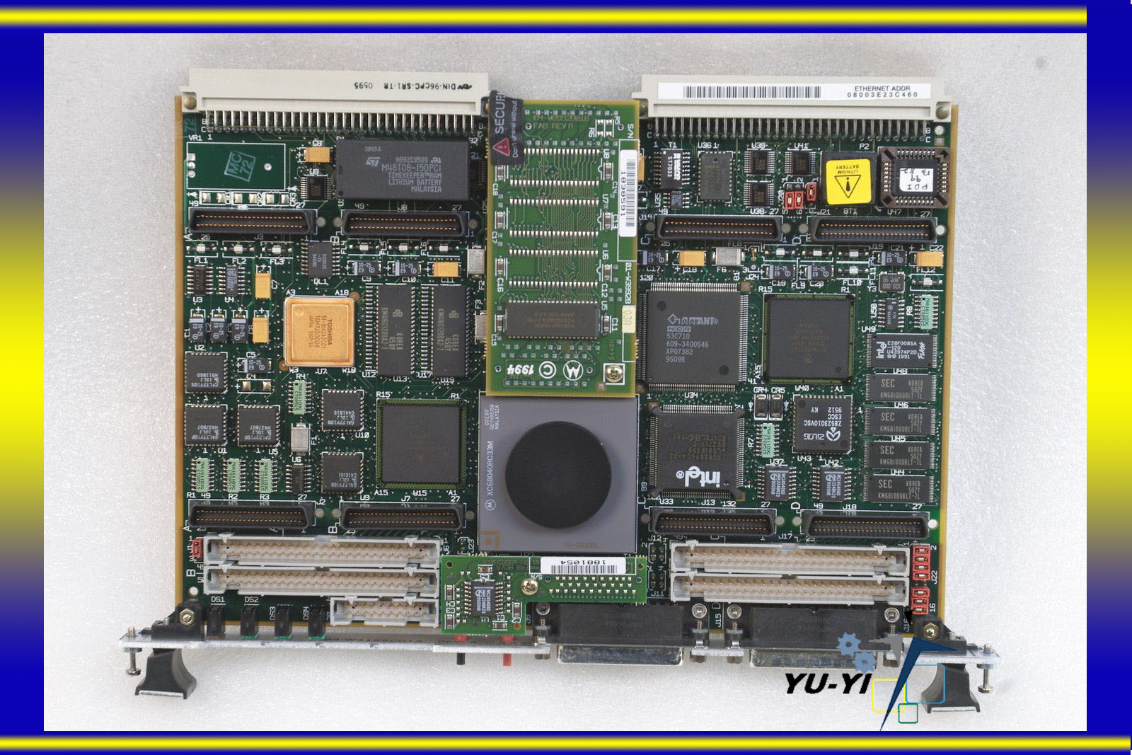 MOTOROLA MVME 162-523,84-W8960B01B 1891375 01-W3992B - PLC DCS SERVO ...