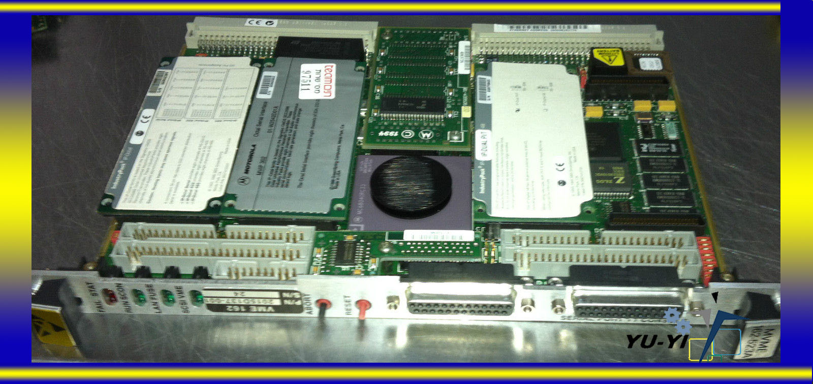MOTOROLA MVME 162-523A 01-W39608B Embedded Controller Module - PLC DCS SERVO Control MOTOR POWER ...