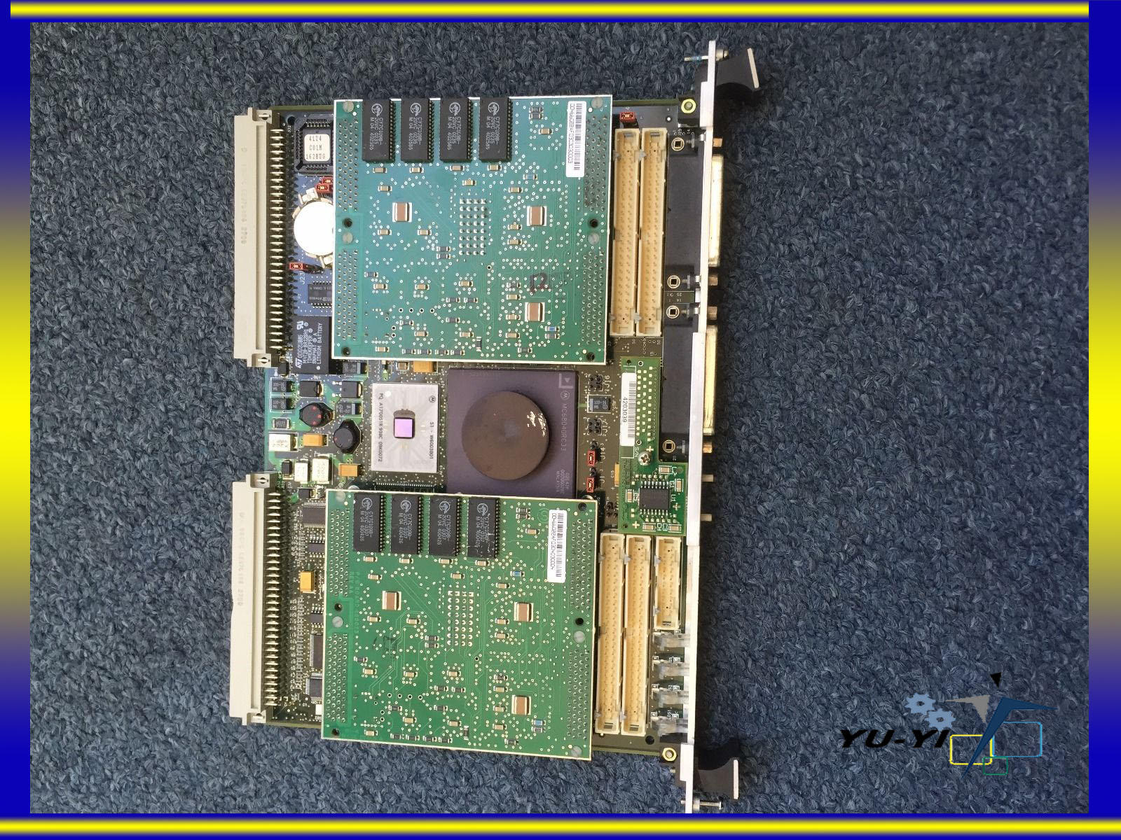 MOTOROLA MVME 162P344E MC68040 CPU, 32MHZ, 16MB SDRAM MEMORY, 512KB ...