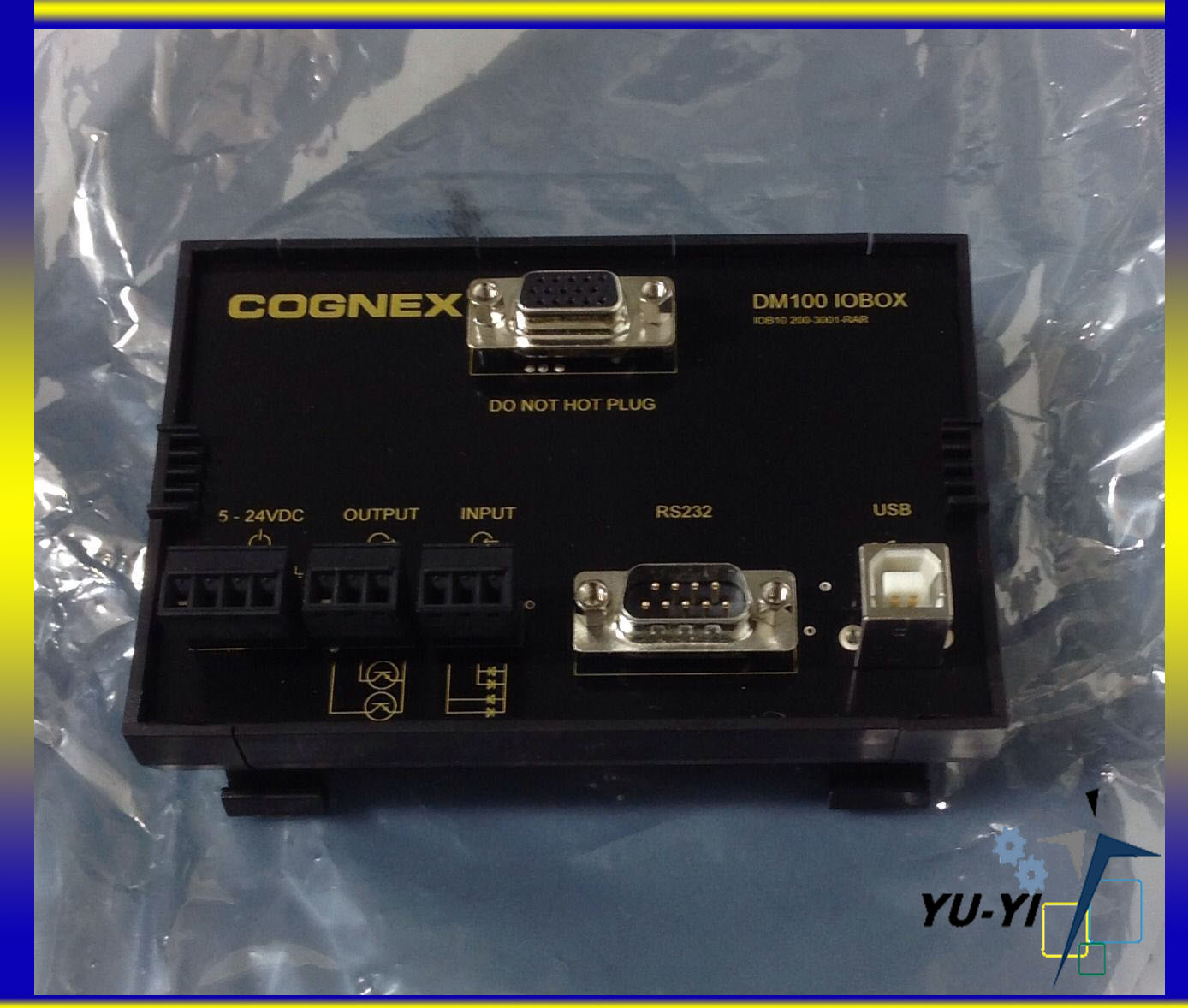 Cognex DM100 I/OBOX - PLC DCS SERVO Control MOTOR POWER SUPPLY IPC ROBOT