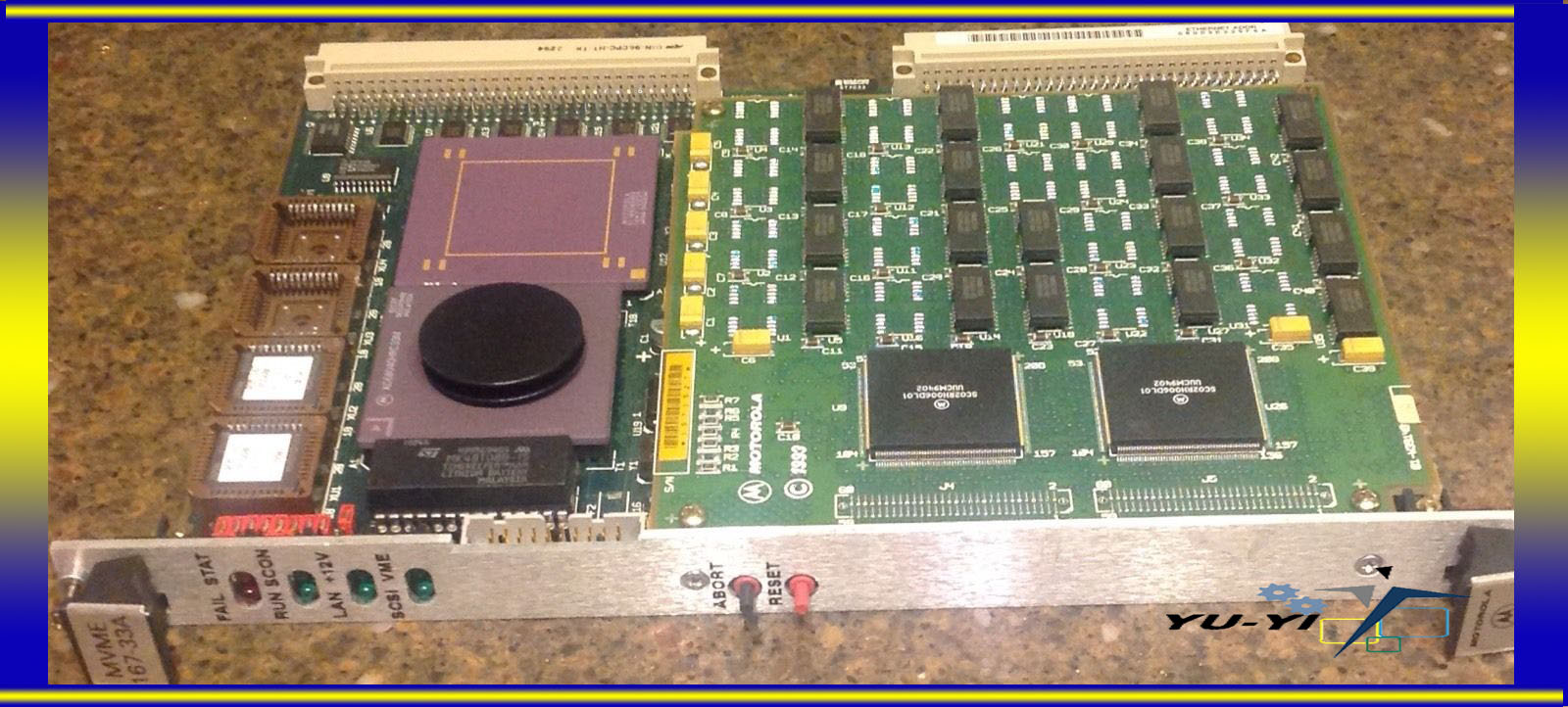 Motorola mvme 167-33A mvme167-33A vme pss68k 01-W3914B - 裕益科技自動化設備可程式編碼器PLC分散式控制系統DCS