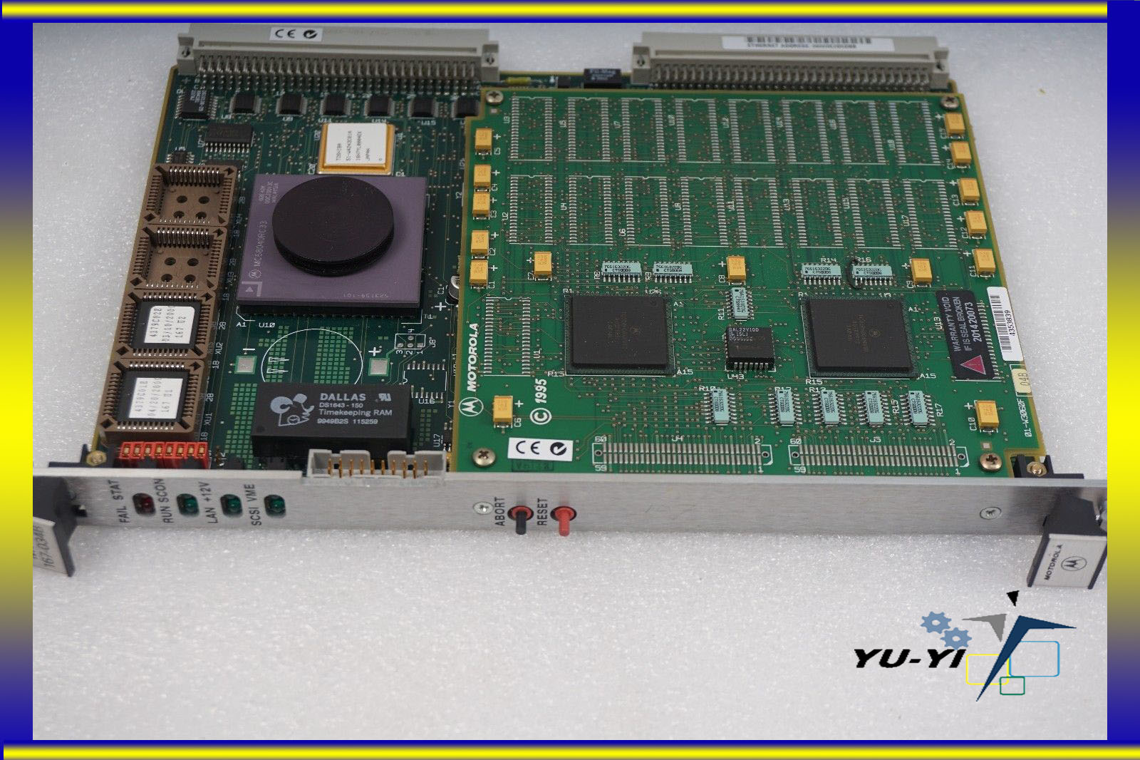 MOTOROLA MVME 167-034B 01-W3899B 34D BOARD,01-W3060F 04B - PLC DCS SERVO Control MOTOR POWER ...