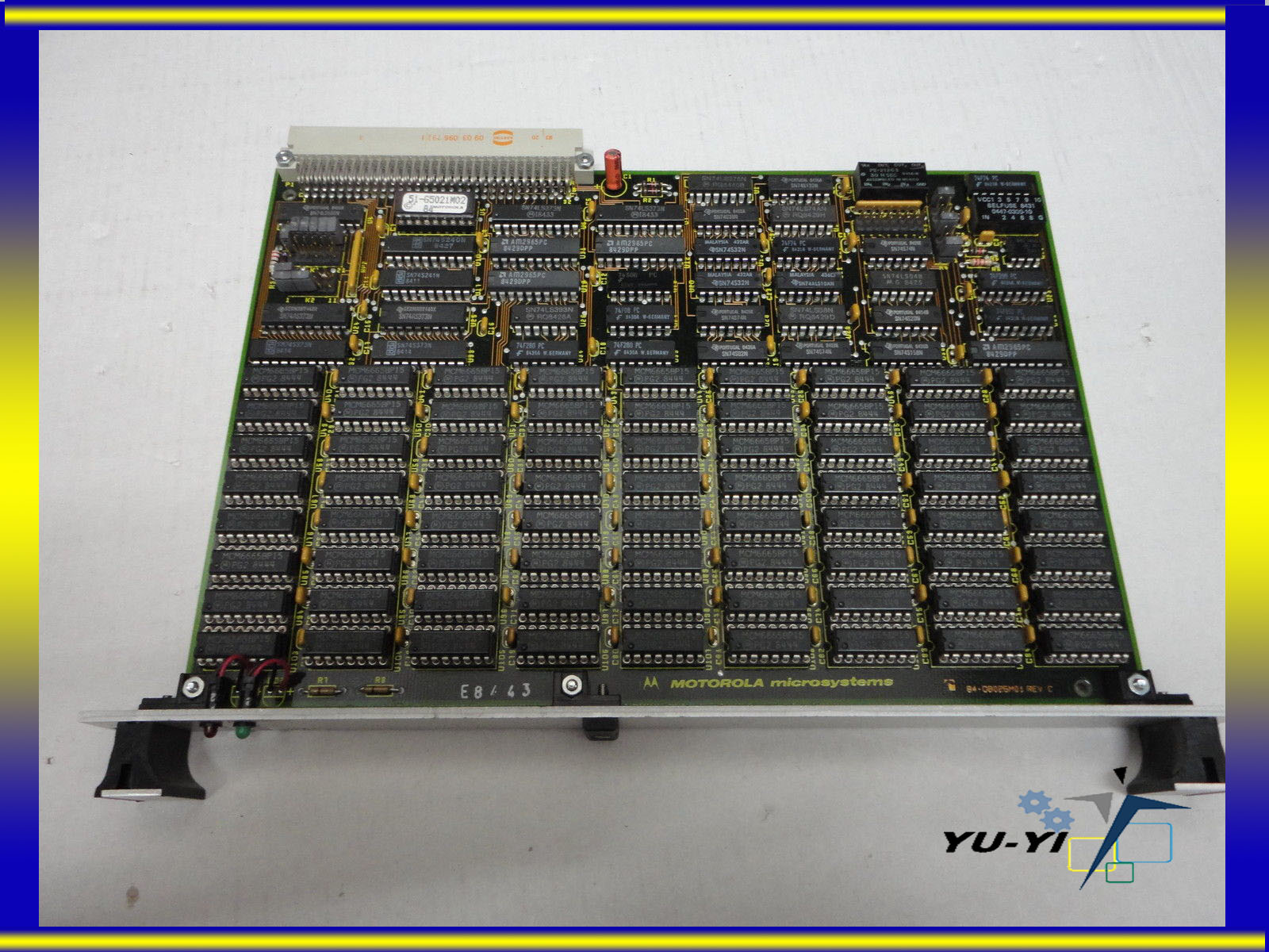 Motorola MVME 202 System Controller - PLC DCS SERVO Control MOTOR POWER SUPPLY IPC ROBOT