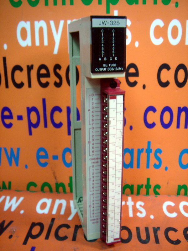 SHARP PLC JW-32S JW32S OUTPUT MODULE - 裕益科技自動化設備可程式編碼器PLC分散式控制系統DCS