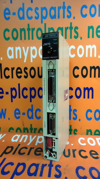 SHARP PLC JW-70CU JW70CU CPU MODULE - 裕益科技自動化設備可程式編碼器PLC分散式控制系統DCS