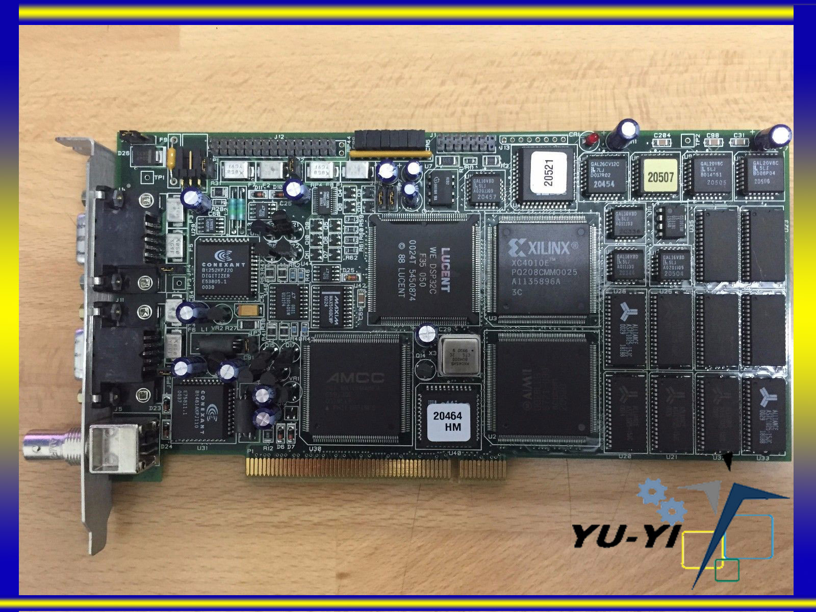 COGNEX PCI VISION CARD PN 203-2021 REV B3 PN 801-6107-02 - PLC DCS ...