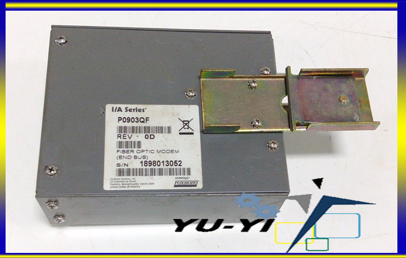 FOXBORO DCS IA SERIES FIBER OPTIC MODEM P0903QF REV. 0D - PLC DCS SERVO ...