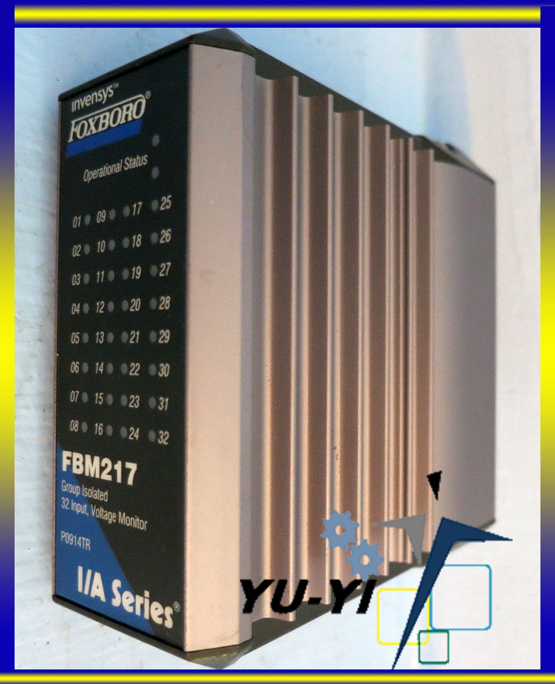Foxboro FBM217 Group Isolated 32 Input IA Series PLC P0914TR FBM 217 ...