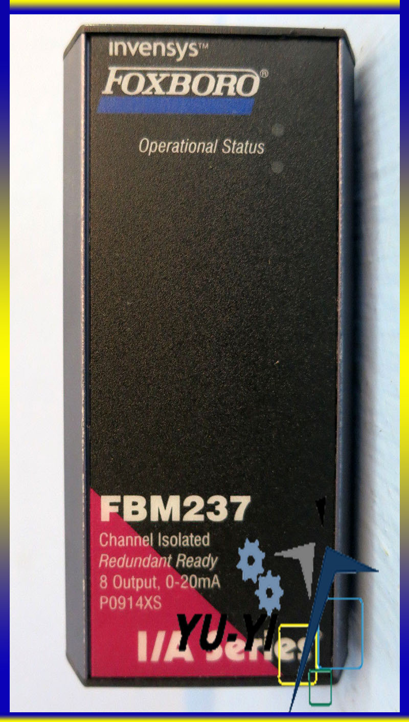 Foxboro FBM237 Channel Isolated 8 Output IA Series PLC P0914XS FBM 237 ...