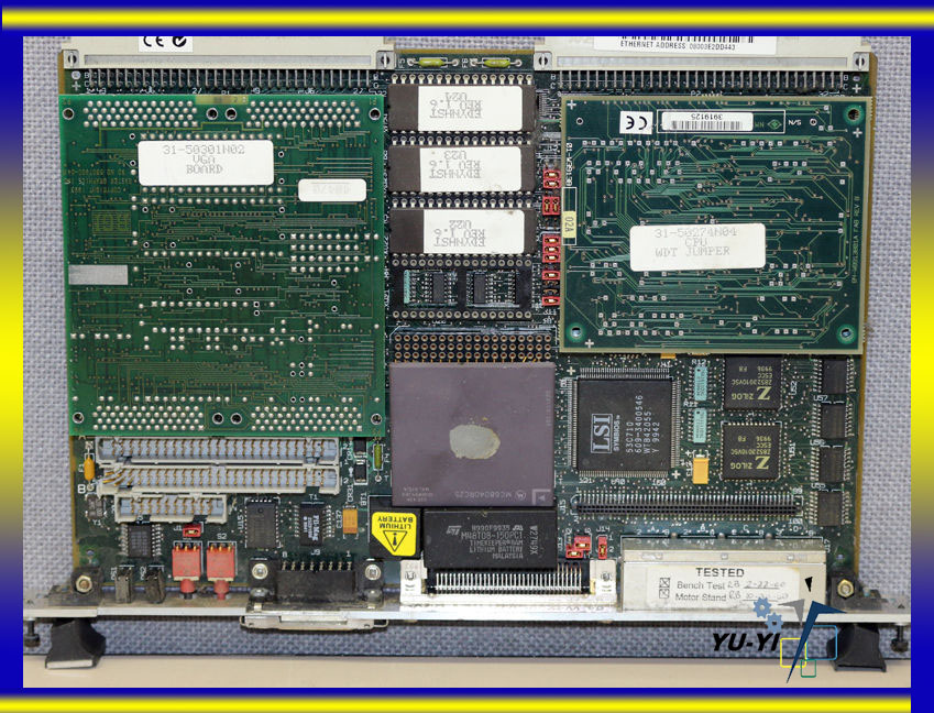 Motorola MVME162-223 Embedded Controller VME Mainframe Board 01-W3866B ...