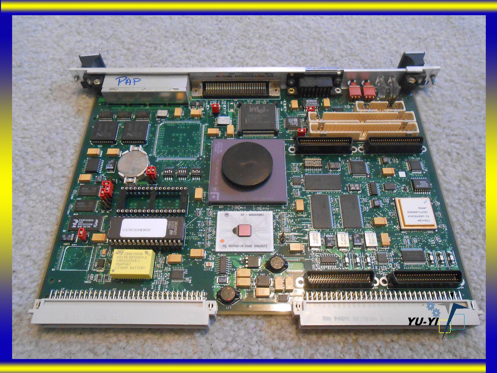 MOTOROLA MVME162P-242SE MC68040 CPU, 25MHZ, 16MB DRAM MEMORY, 128KB ...