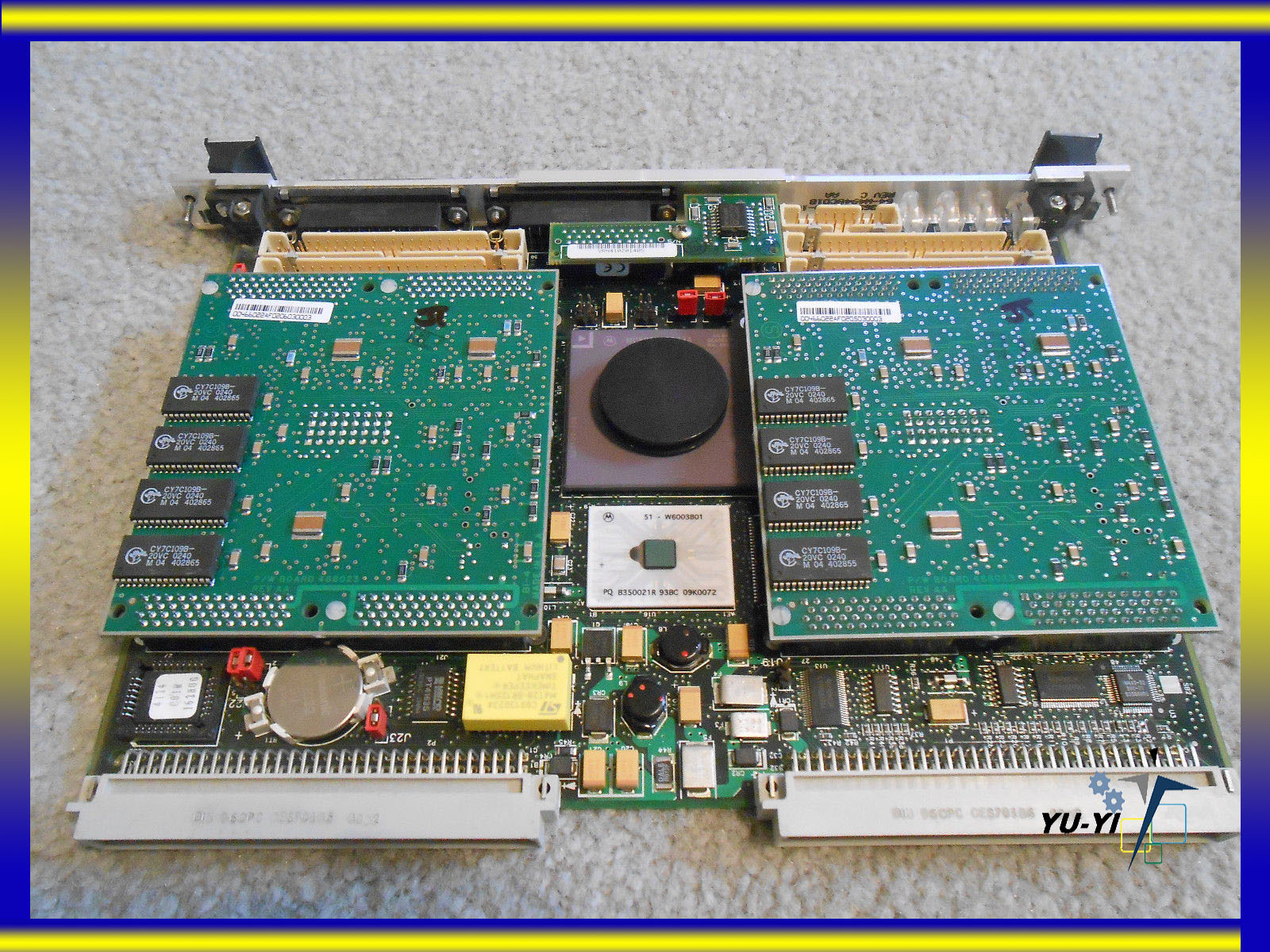 MOTOROLA MVME162P-344E MC68040 CPU, 32MHZ, 16MB SDRAM MEMORY, 512KB - PLC DCS SERVO Control ...