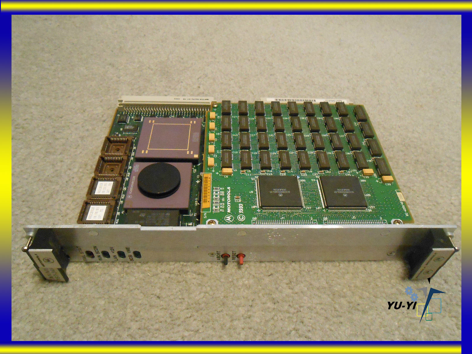MOTOROLA MVME167-034A 68040 CPU, 33MHZ WITH 32MB PARITY MEMORY, 1 LAN ...