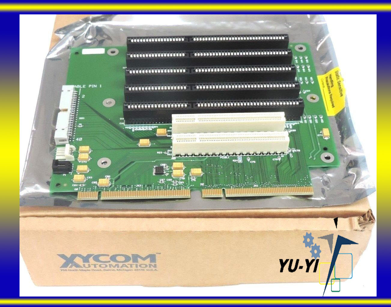 XYCOM AUTOMATION 140174-001A BACKPLANE BOARD - 裕益科技自動化設備可程式編碼器PLC分散式控制系統DCS