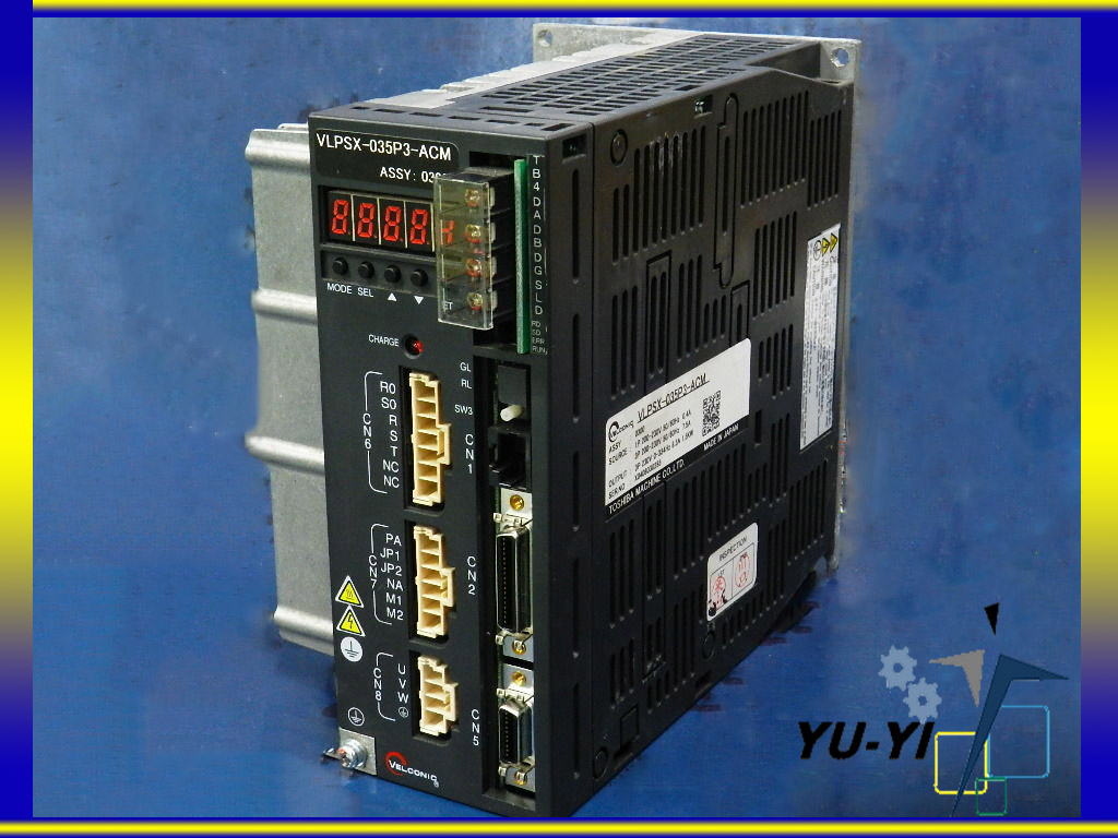 TOSHIBA MACHINE VELCONIC SERVO DRIVE VLPSX-035P3-ACM - 裕益科技自動化設備可程式編碼器 ...