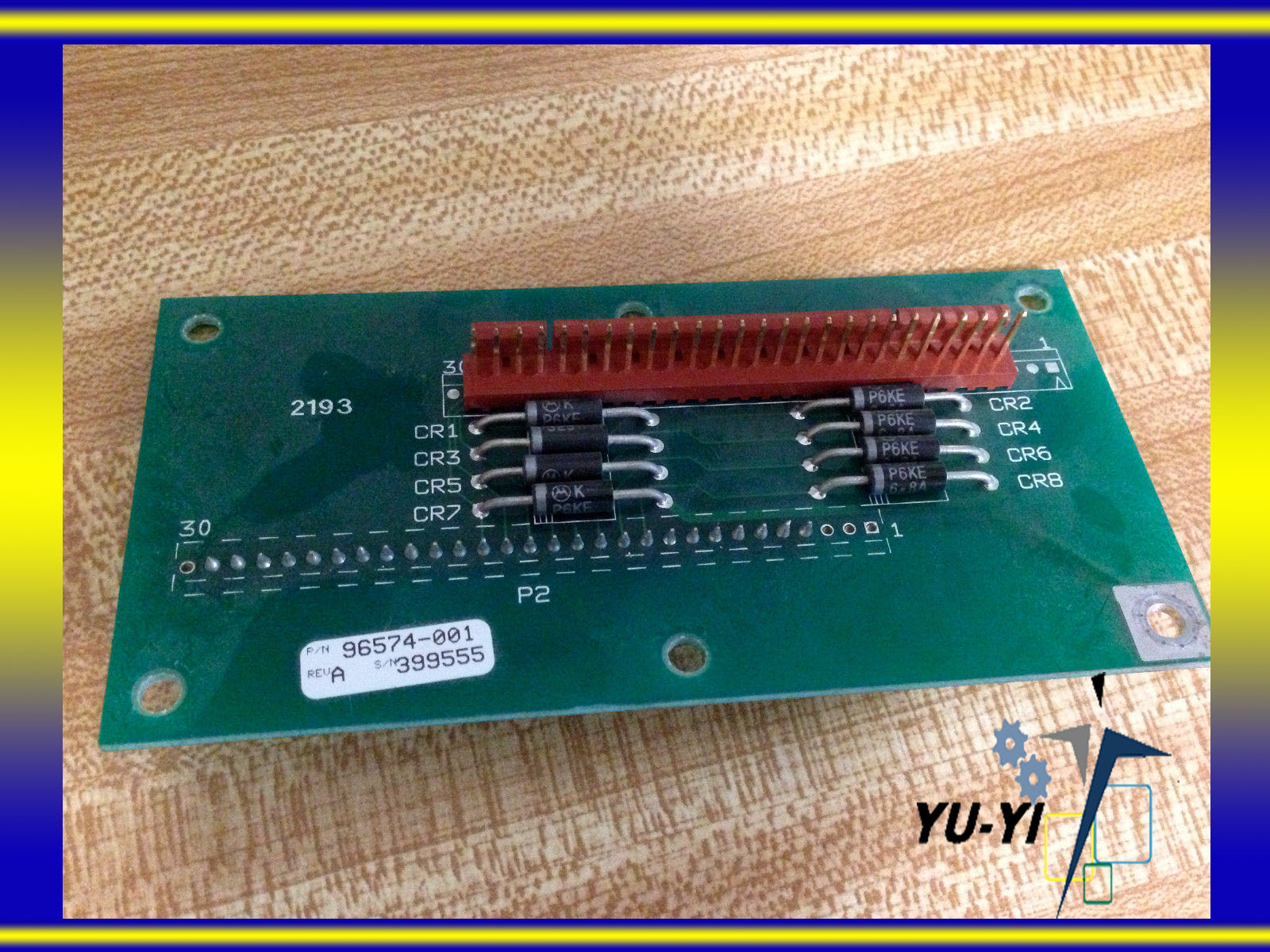 XYCOM CIRCUIT BOARD CARD 96574-001 9657001 REV A - 裕益科技自動化設備可程式編碼器PLC分散 ...
