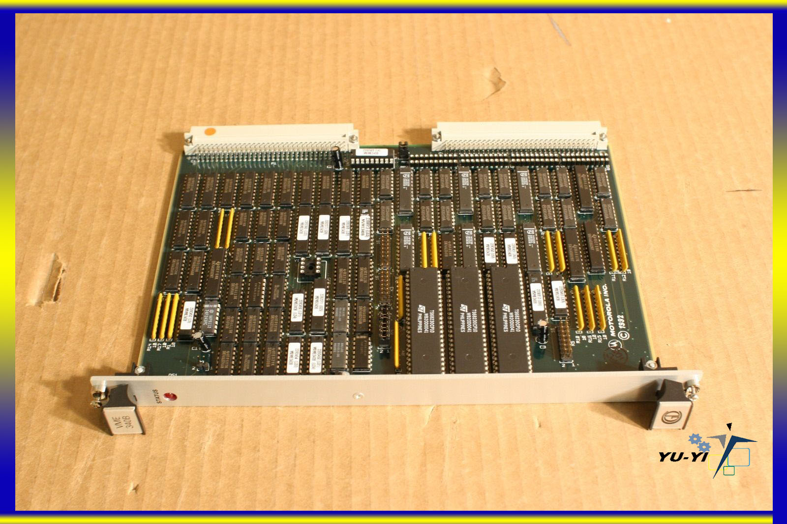 Motorola MVME340B Parallel IO Board - PLC DCS SERVO Control MOTOR POWER ...