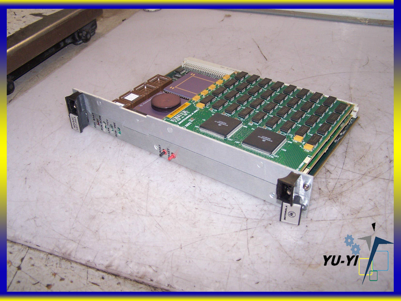MOTOROLA SINGLE BOARD COMPUTER MODEL MVME167-34A - PLC DCS SERVO Control MOTOR POWER SUPPLY IPC ...