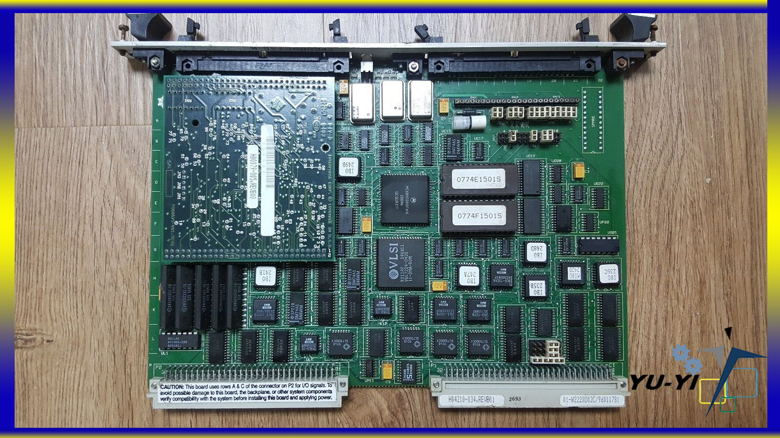 MOTOROLA VME BOARD MVME 328S-2 - PLC DCS SERVO Control MOTOR POWER SUPPLY IPC ROBOT
