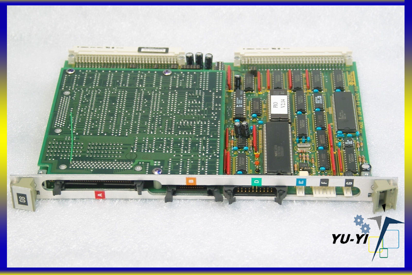 TOKYO SEIMITSU FA0143C PIO BOARD VME MVME - 裕益科技自動化設備可程式編碼器PLC分散式控制系統DCS