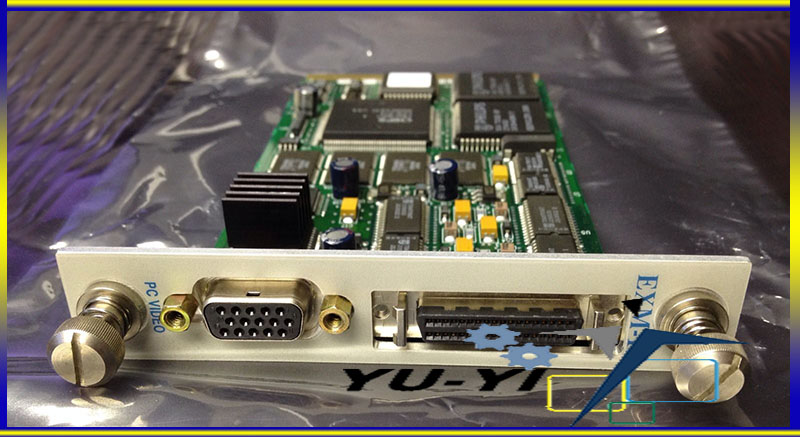 Radisys EXM-14 VGA Video Card Universal Instruments UIC GSM GSM1 GSM2 ...