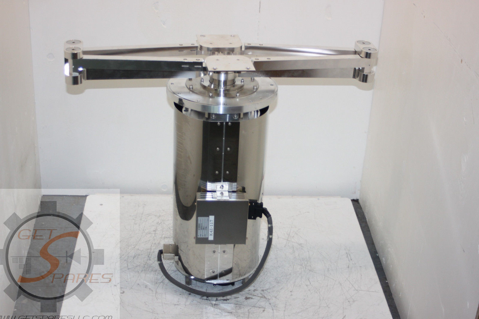 YASKAWA XU-MVS3120 WAFER TRANSFER ROBOT With CONTROLLER XU-BDB06 AND ...