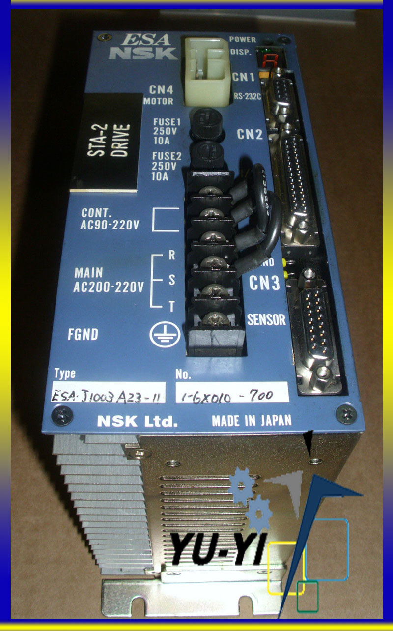 NSK Servo Driver Unit ESA-J1003A23-11 ESA - 裕益科技自動化設備可程式編碼器PLC分散式控制系統DCS